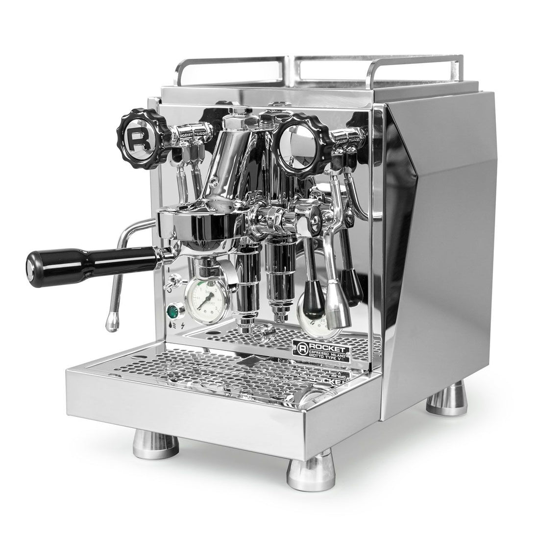 Rocket Espresso Giotto Type V | PID Control | 58mm | E61 Group Head ...
